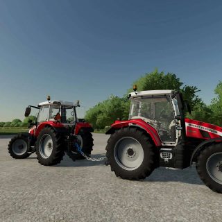 Towing Chain V2.5 FS22 Mod | Farming Simulator 22 Mod