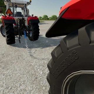 Towing Chain V2.5 FS22 Mod | Farming Simulator 22 Mod