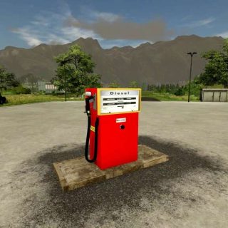 Gas Pump v1.0 FS22 Mod | Farming Simulator 22 Mod