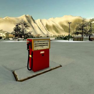 Gas Pump v1.0 FS22 Mod | Farming Simulator 22 Mod