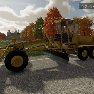 Grader DZ-143 v1.0 FS22 Mod | Farming Simulator 22 Mod