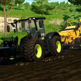 JCB Fastrac Supercooler 4220_R V1.0 FS22 Mod | Farming Simulator 22 Mod