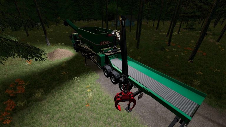Jenz Wood Crusher v1.0 FS22 Mod | Farming Simulator 22 Mod