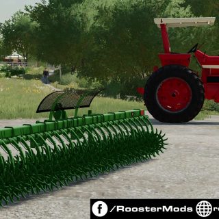 John Deere 400 Rotary Hoe v1.0 FS22 Mod | Farming Simulator 22 Mod