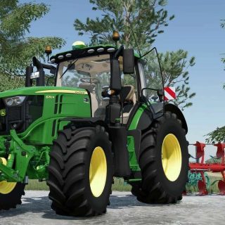 John Deere 6230R-6250R v1.1 FS22 Mod | Farming Simulator 22 Mod