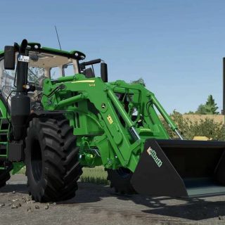 John Deere 6230R-6250R v1.1 FS22 Mod | Farming Simulator 22 Mod