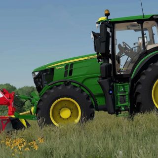 John Deere 6230R-6250R v1.1.0.1 FS22 Mod | Farming Simulator 22 Mod