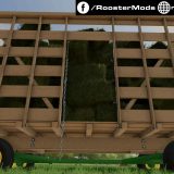 John Deere Wooden Thrower Rack V1.0 FS22 Mod | Farming Simulator 22 Mod