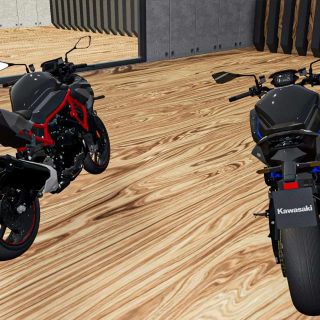 Kawasaki ZH2 2020 v1.0 FS22 Mod | Farming Simulator 22 Mod