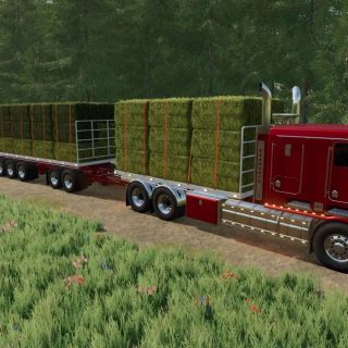 Kenworth T900 Trays v1.0 FS22 Mod | Farming Simulator 22 Mod