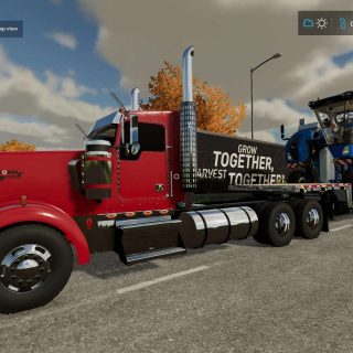 Kenworth W900 v1.0 FS22 Mod | Farming Simulator 22 Mod