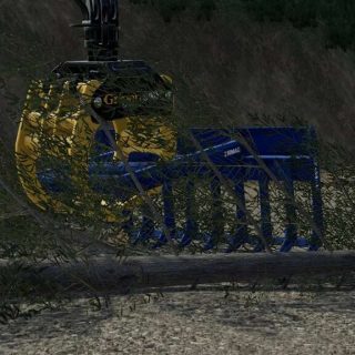 Kirmag Tree Waste Rake v1.0 FS22 Mod | Farming Simulator 22 Mod