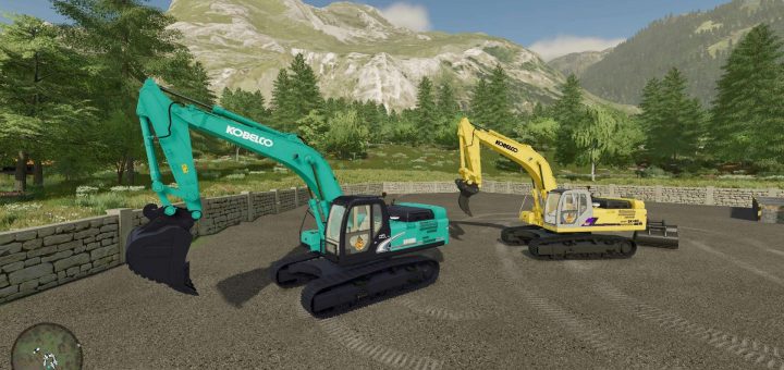 FS22 Excavators | Farming Simulator 22 Forklifts Mods