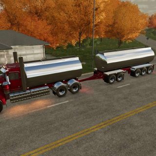 Liquid Tanks for Kenworth v1.0 FS22 Mod | Farming Simulator 22 Mod