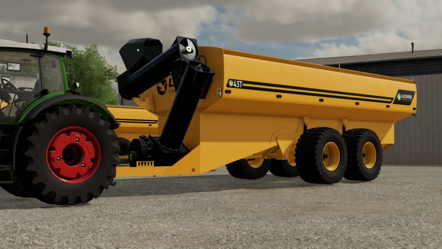 Lizard Chaser Bins 45T-60T v1.0 FS22 Mod | Farming Simulator 22 Mod