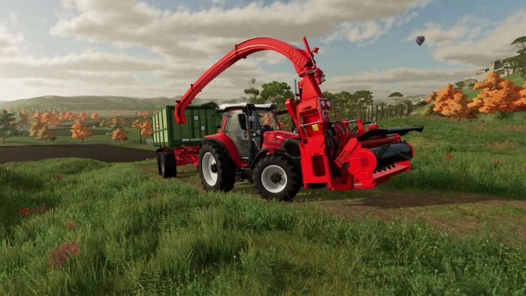 LIZARD Forage Pickup v1.0 FS22 Mod | Farming Simulator 22 Mod