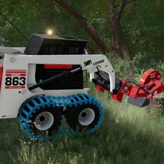 Lizard Loader 863 With Shovel v1.0 FS22 Mod | Farming Simulator 22 Mod