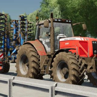 Massey Ferguson 8480 v1.0.0.1 FS22 Mod | Farming Simulator 22 Mod