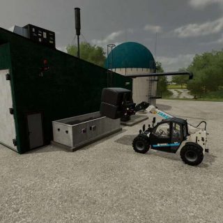 Mini Biogas Plant v1.1 FS22 Mod | Farming Simulator 22 Mod