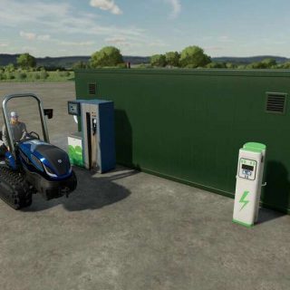 Mini Biogas Plant v1.1 FS22 Mod | Farming Simulator 22 Mod