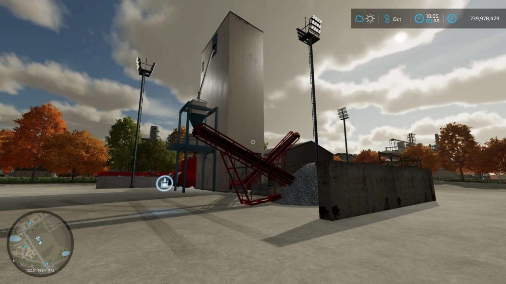 Mining Depot v1.0 FS22 Mod | Farming Simulator 22 Mod