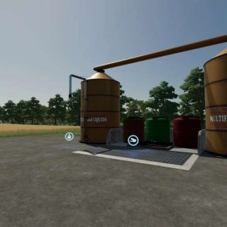 Multifruit And Liquid Silo v1.0 FS22 Mod | Farming Simulator 22 Mod