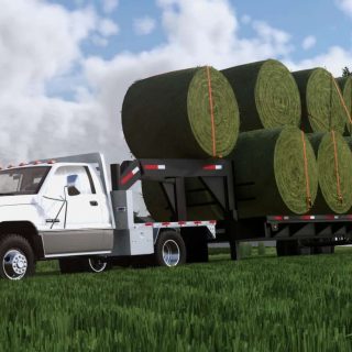 PJ Gooseneck Trailer v1.0 FS22 Mod | Farming Simulator 22 Mod