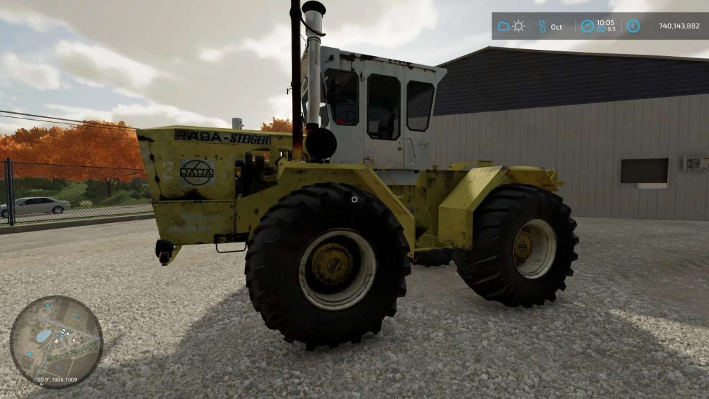 Raba Steiger 250 Mezogepv1.0 FS22 Mod | Farming Simulator 22 Mod