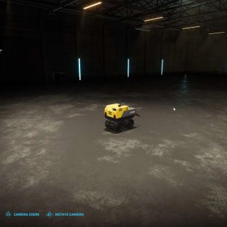 Remote Trench Compactor v1.0 FS22 Mod | Farming Simulator 22 Mod