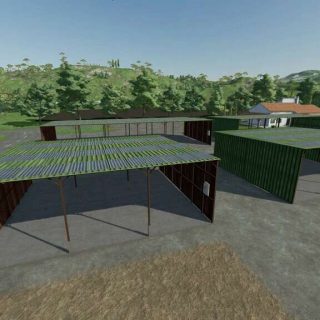 Shed Solar Panels Package v1.1 FS22 Mod | Farming Simulator 22 Mod