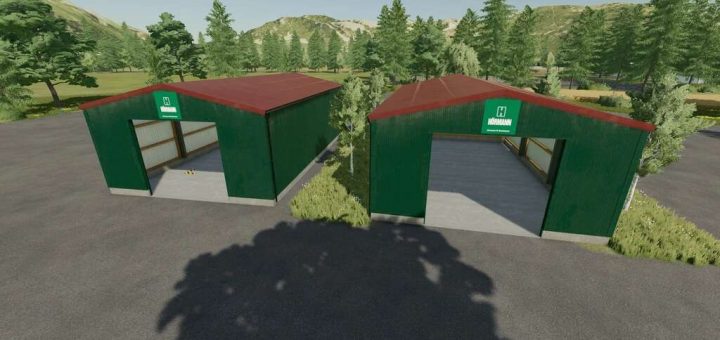 Beef Shed v1.0 FS22 - Farming Simulator 22 Mod | FS22 mod