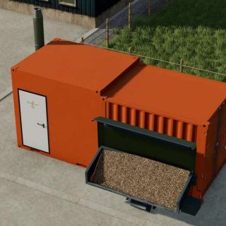 Small Heating Plant v1.0 FS22 Mod | Farming Simulator 22 Mod