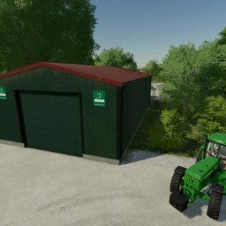 Small Hörmann Garage v1.0 FS22 Mod | Farming Simulator 22 Mod