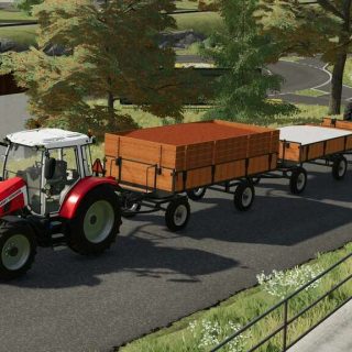 Small Old Trailer v1.0 FS22 Mod | Farming Simulator 22 Mod