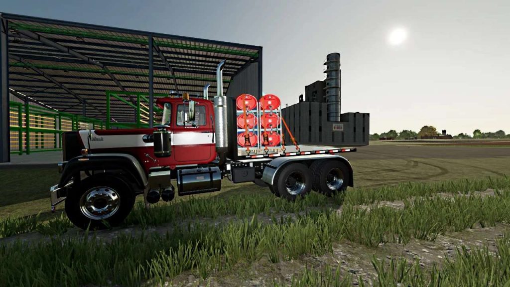 Superliner with Short flatbed v1.0 FS22 Mod | Farming Simulator 22 Mod