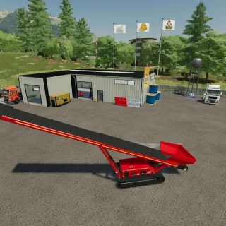 Tracked Belt Conveyor v1.0 FS22 Mod | Farming Simulator 22 Mod
