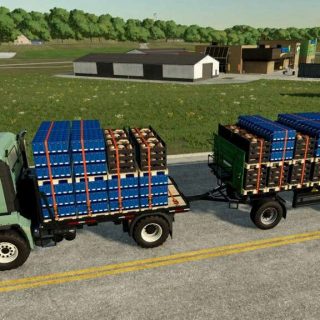 Trucks And Trailer With Pallet Autoload v1.0.0.1 FS22 Mod | Farming ...