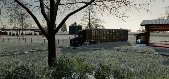Livestock Trailer 1.0 FS22 - Farming Simulator 22 Mod | FS22 mod