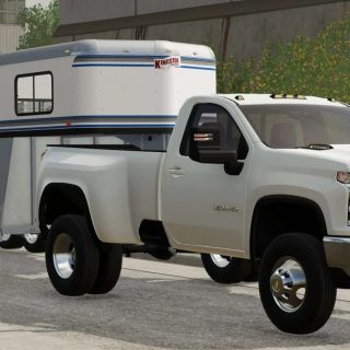 2020 Chevy Silverado 3500HD Single Cab Long Bed v1.0 FS22 Mod | Farming ...