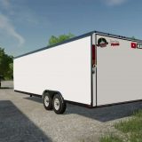 30FT Box trailer pack v1.0 FS22 Mod | Farming Simulator 22 Mod