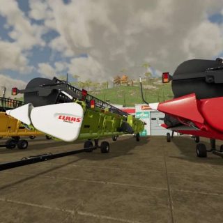 3162 TerraFlex Draper 45FT v1.0 FS22 Mod | Farming Simulator 22 Mod