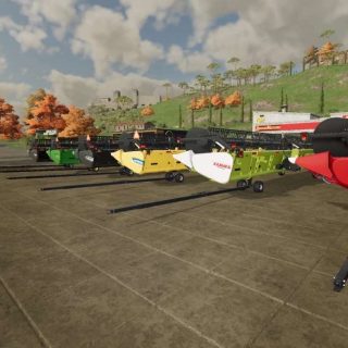 3162 TerraFlex Draper 45FT v1.0 FS22 Mod | Farming Simulator 22 Mod