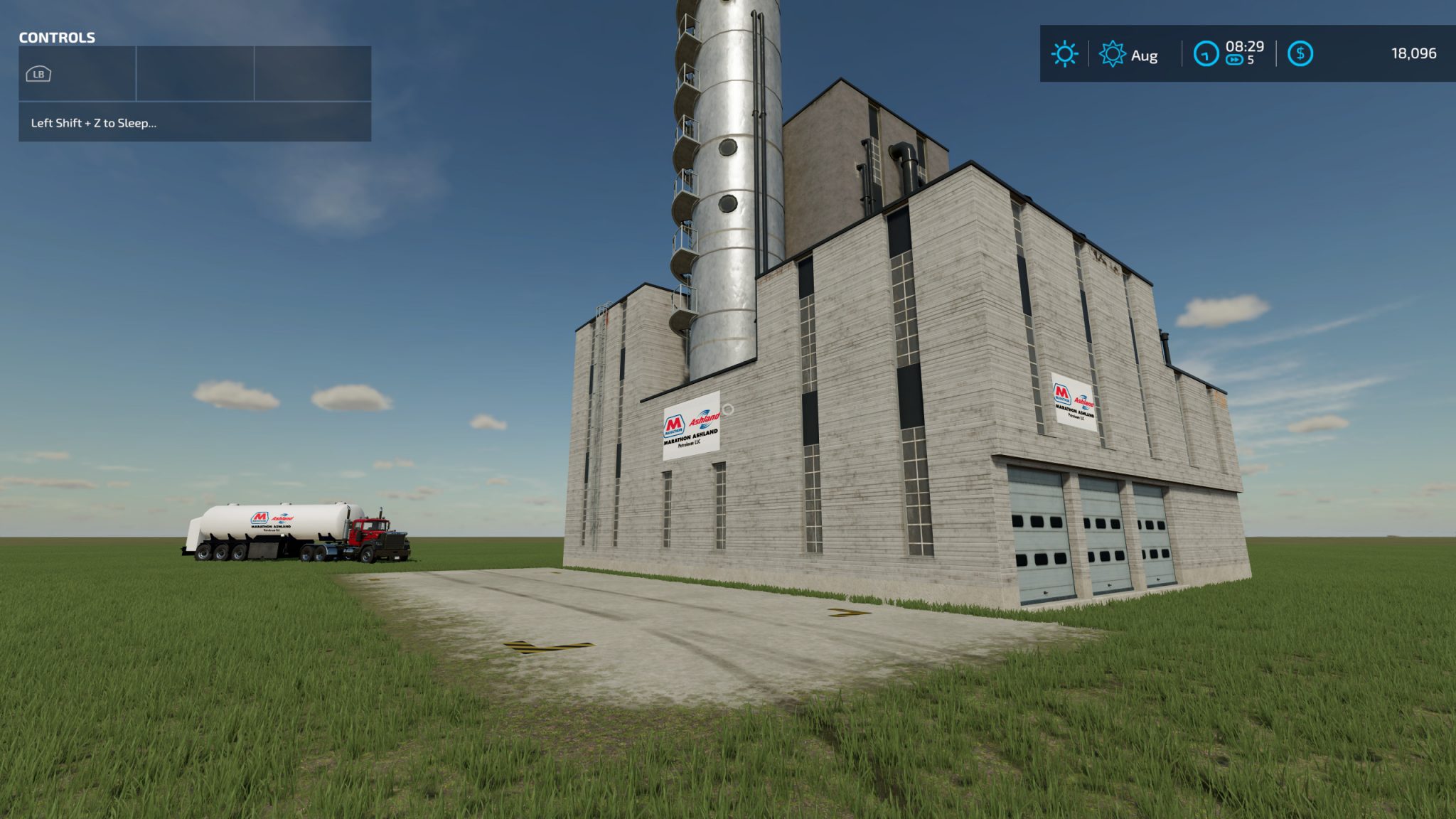 Crude Oil Sell Point v1.0 FS22 Mod | Farming Simulator 22 Mod