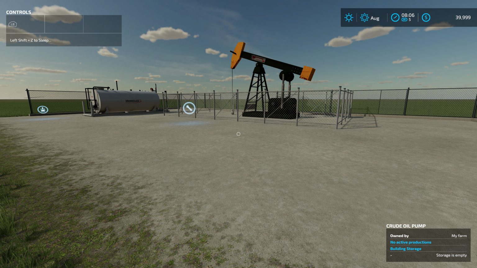 Crude oil pump V1.0 FS22 Mod | Farming Simulator 22 Mod