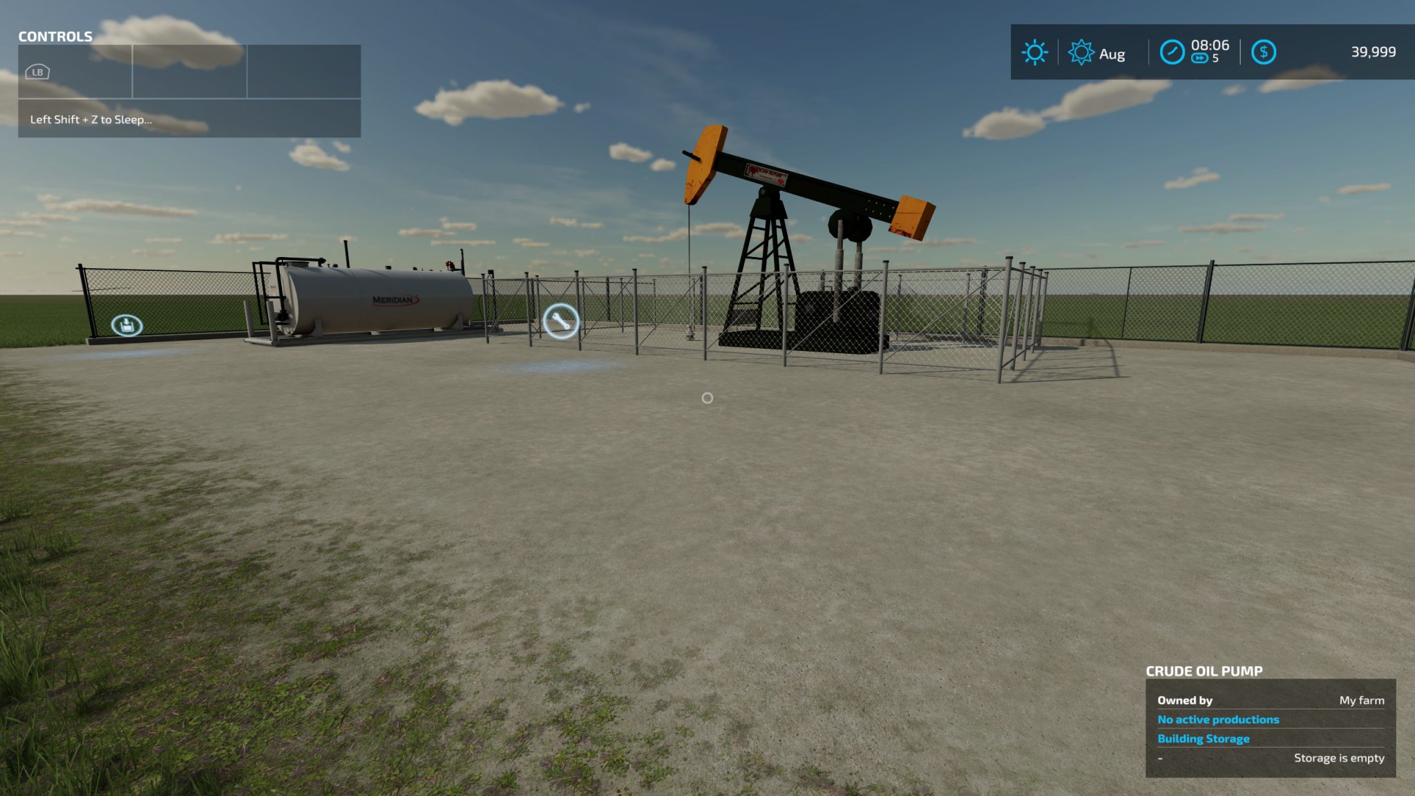Crude oil pump V1.0 FS22 Mod | Farming Simulator 22 Mod