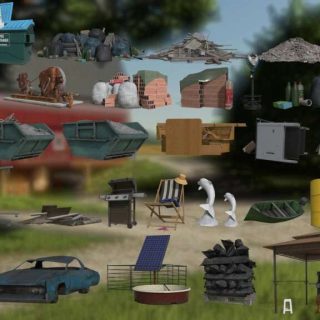 Additional Decoration Package v1.0 FS22 Mod | Farming Simulator 22 Mod