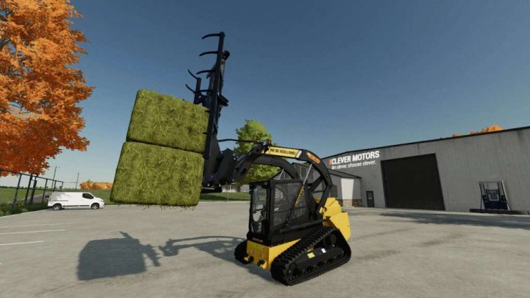 Albutt Bale Grab v1.0 FS22 Mod | Farming Simulator 22 Mod