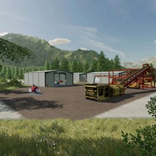Alpine TP gold mining v1.0 FS22 Mod | Farming Simulator 22 Mod