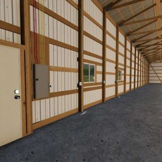 American Pole Barn v1.0 FS22 Mod | Farming Simulator 22 Mod