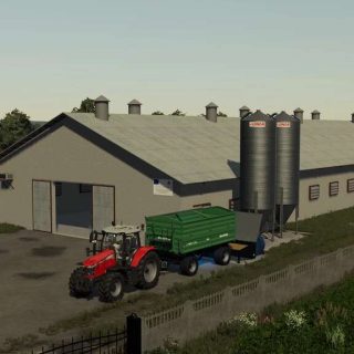 Big Chicken Barn v1.0 FS22 Mod | Farming Simulator 22 Mod